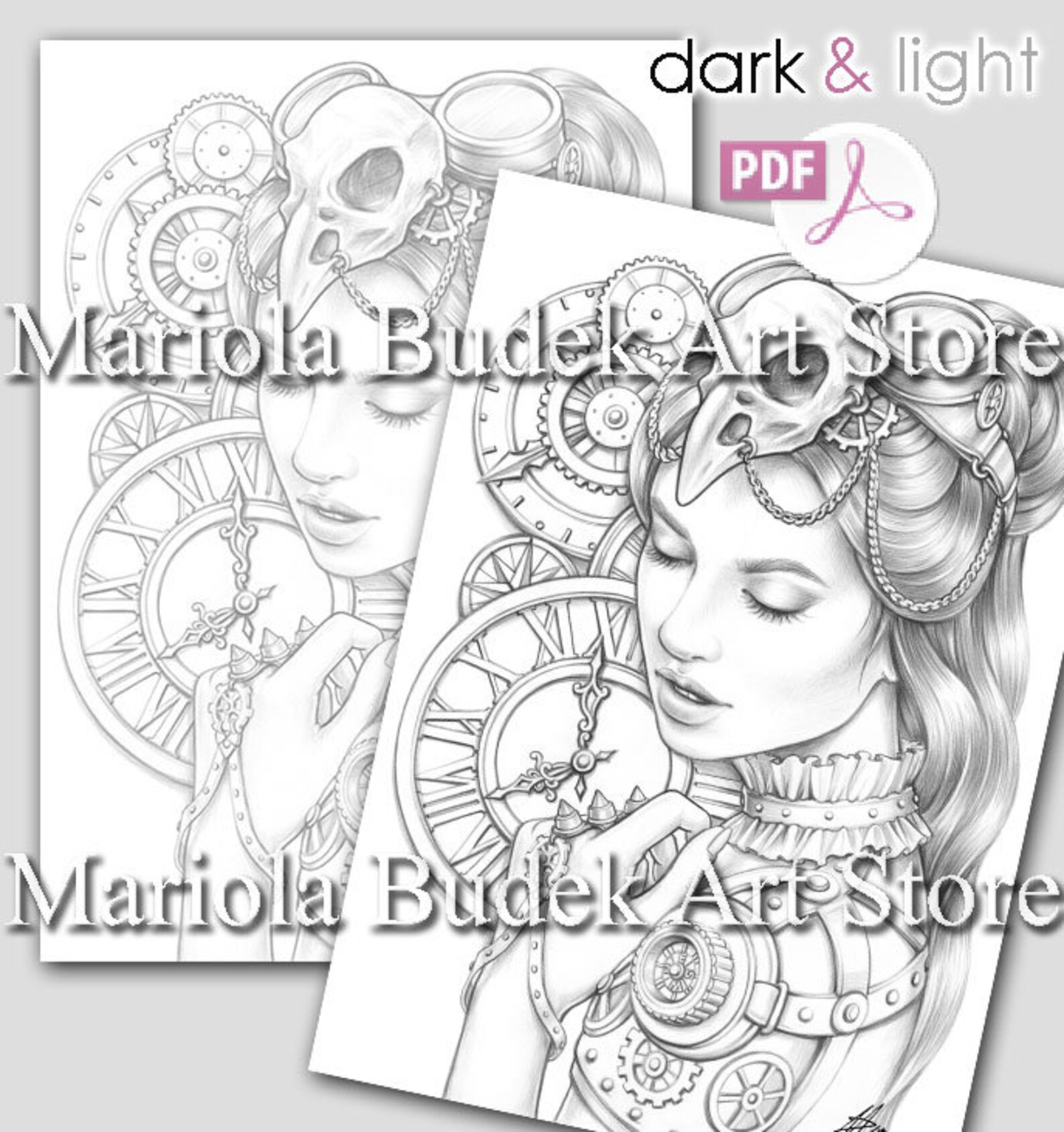 Coloring Pages Six Pack of Premium Art VI 50% off | Etsy Canada