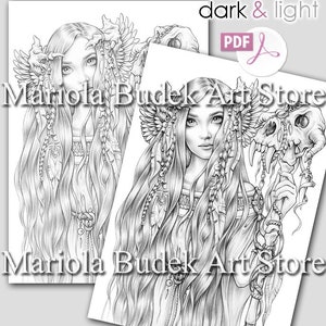 Coloring Pages Six Pack of Premium Art V | 50% off | Printable Adult ...