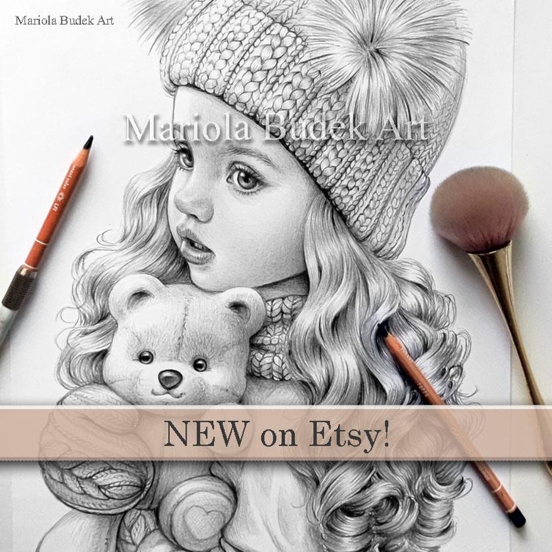 The Little Lolly | Mariola Budek - Premium Coloring Page | Printable ...