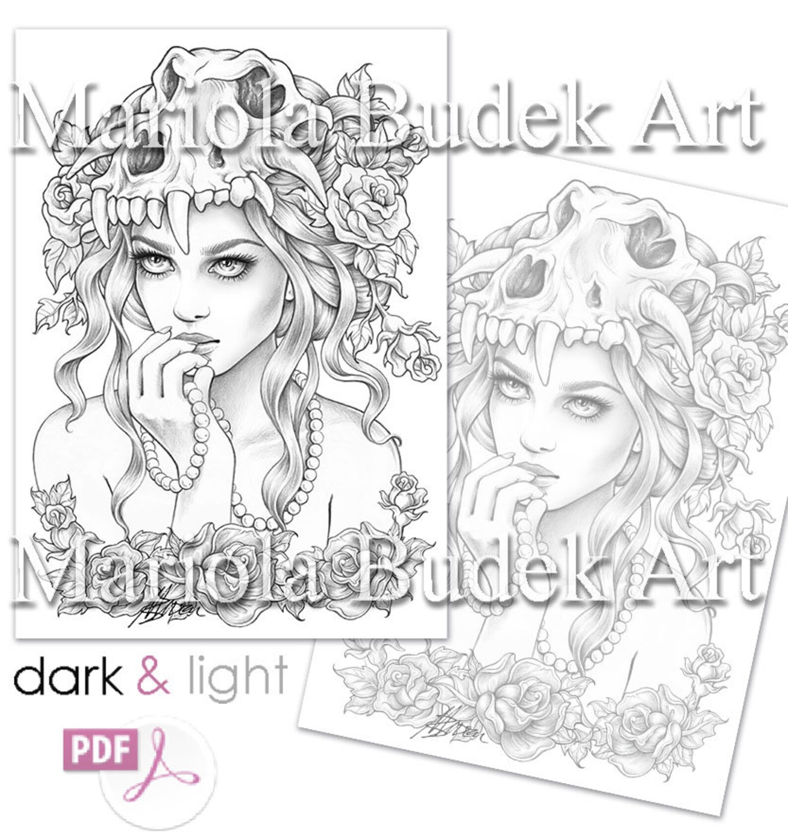 Coloring Pages Six Pack of Premium Art VII 50% off - Etsy