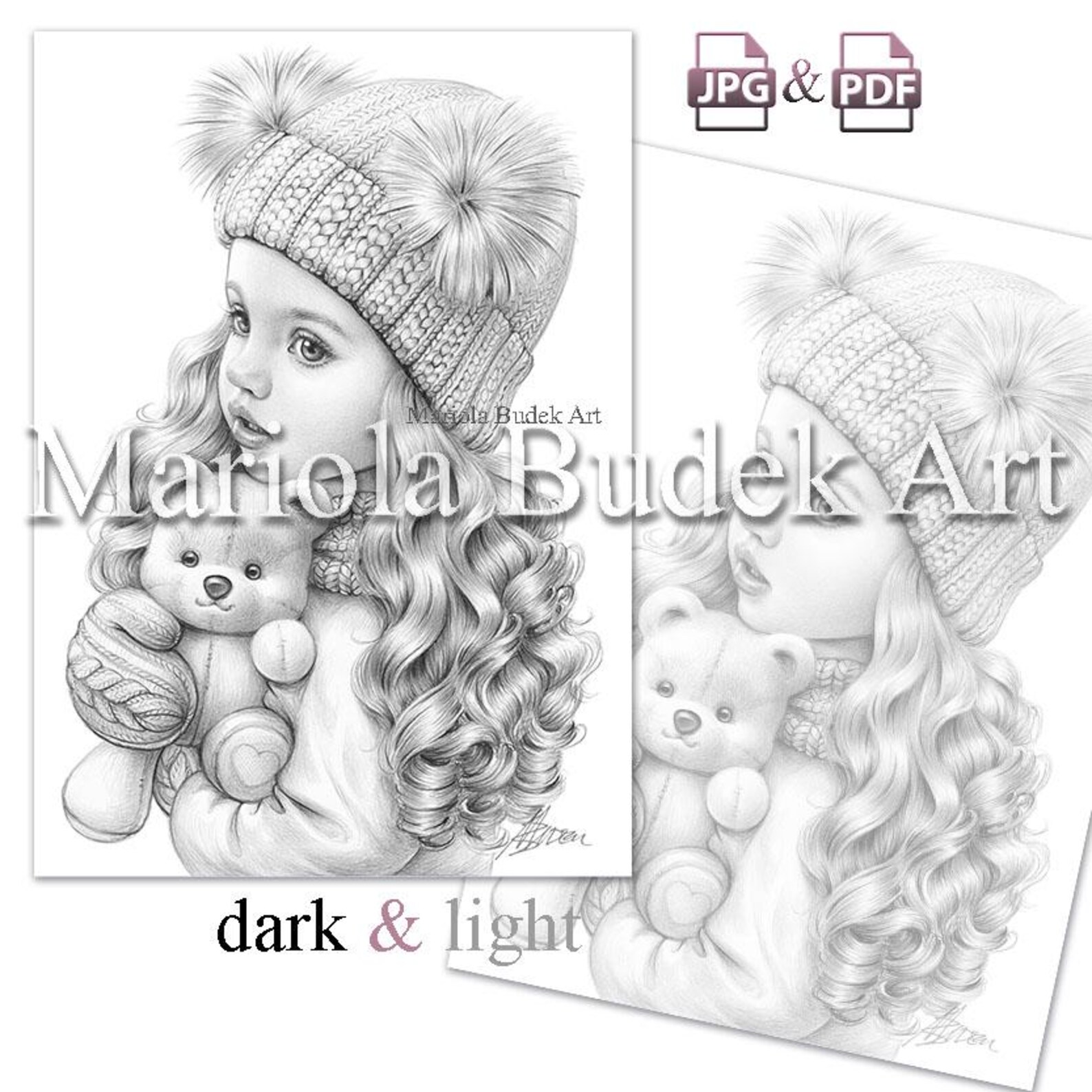 The Little Lolly | Mariola Budek - Premium Coloring Page | Printable ...