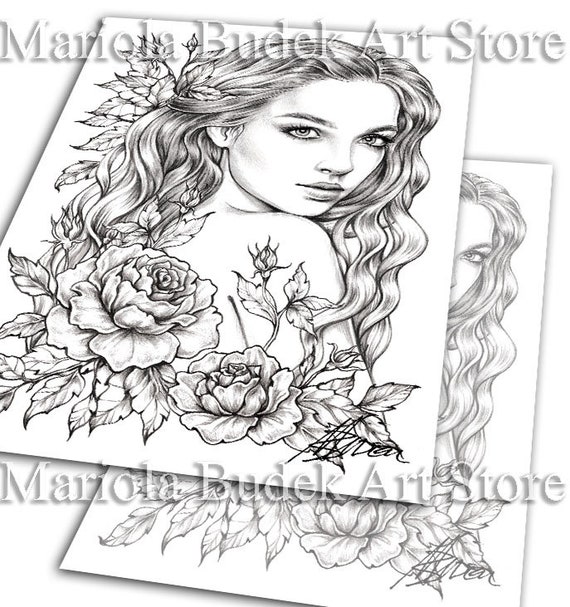 Mariola Weiss Tattoos Sommer | Mariola Budek Premium Malseite
