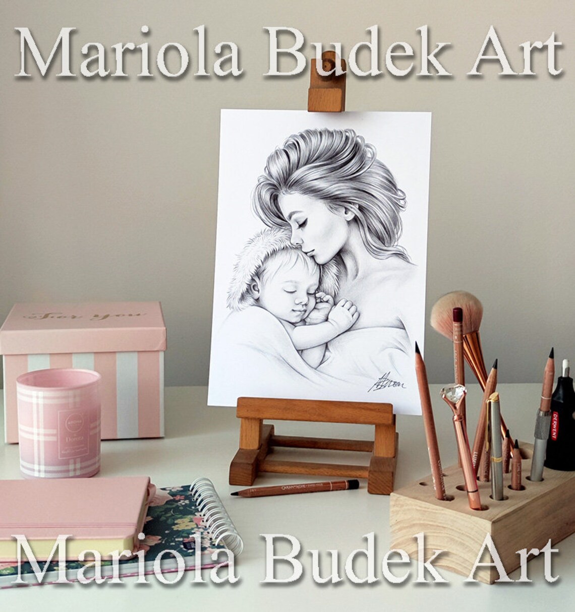 Forever Mariola Budek Premium Coloring Page Printable | Etsy