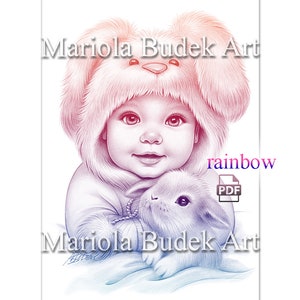 Fluffy Heart | Mariola Budek - Premium Coloring Page | Printable Adult ...