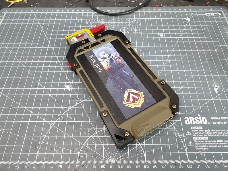 Apex Banner Card Cosplay Prop 3D Printed - Etsy