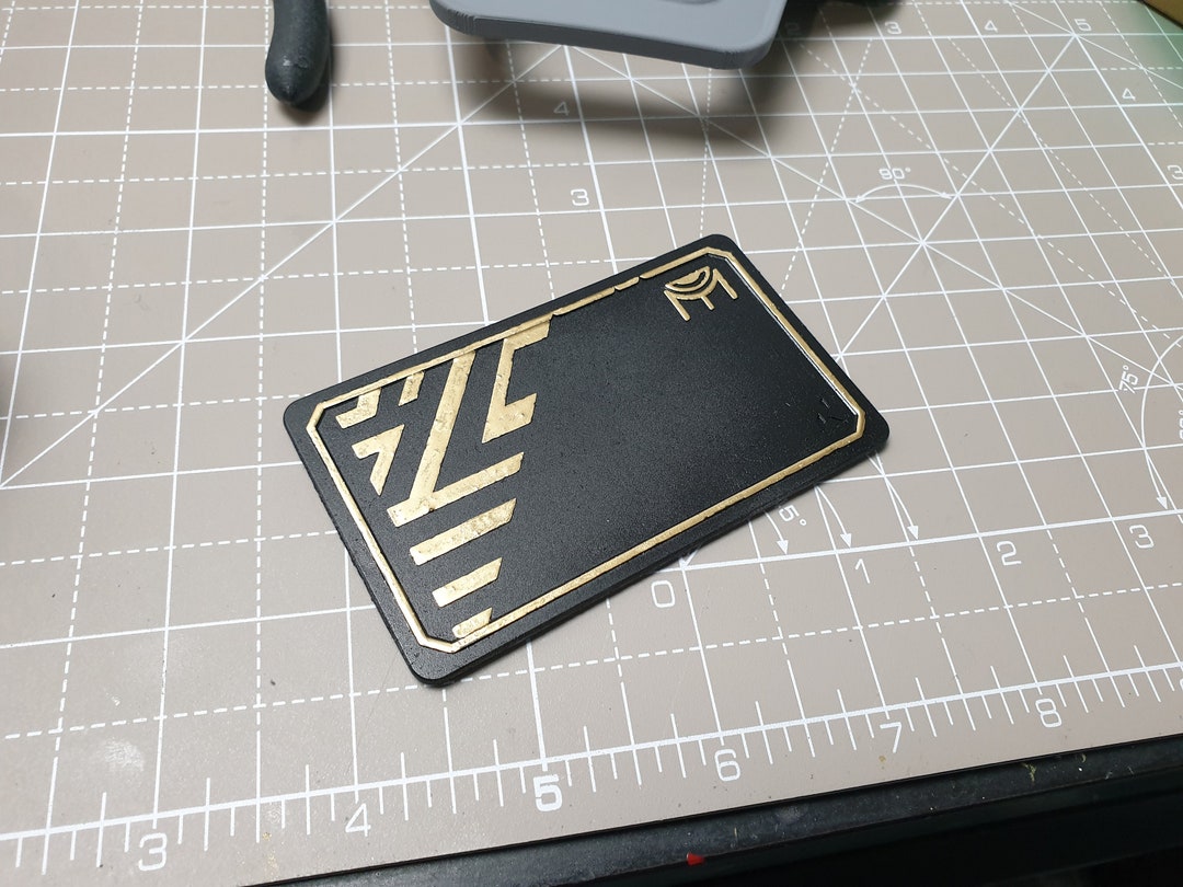 Chamber Calling Card 3D Printed Cosplay Props Valo - Etsy