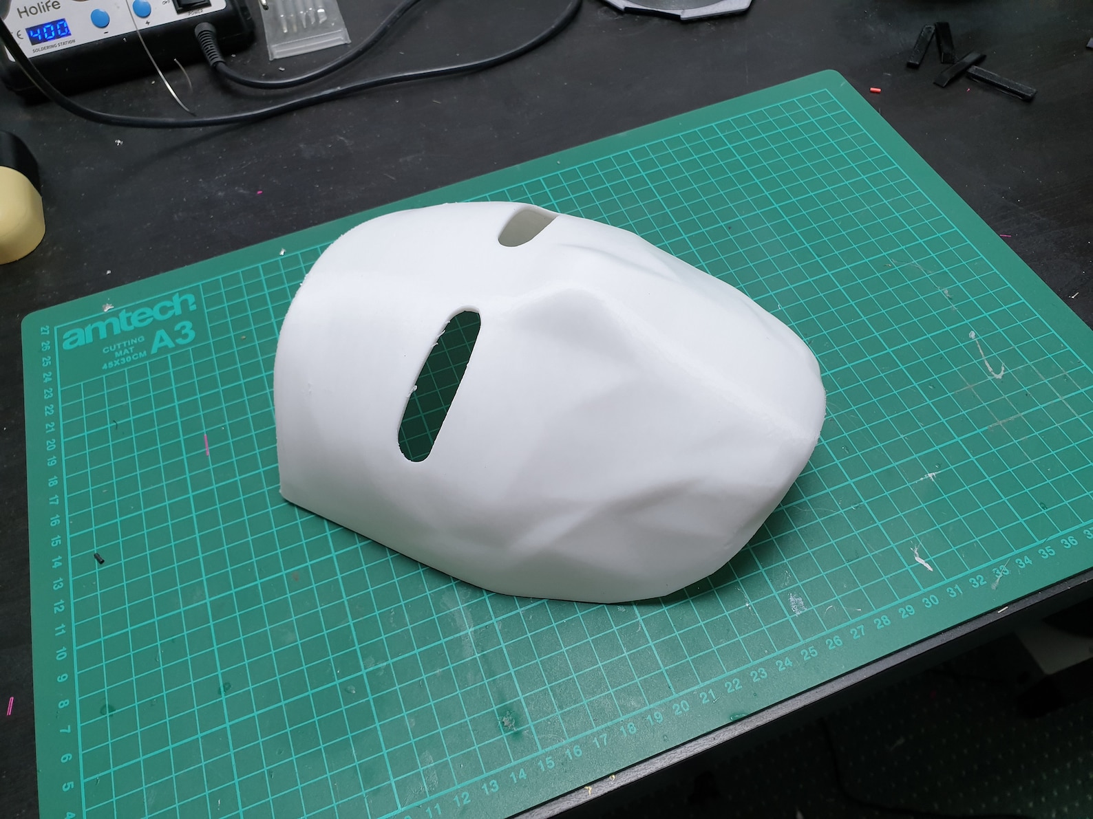 White Mask R6S Cosplay Prop 3D Printed - Etsy Australia