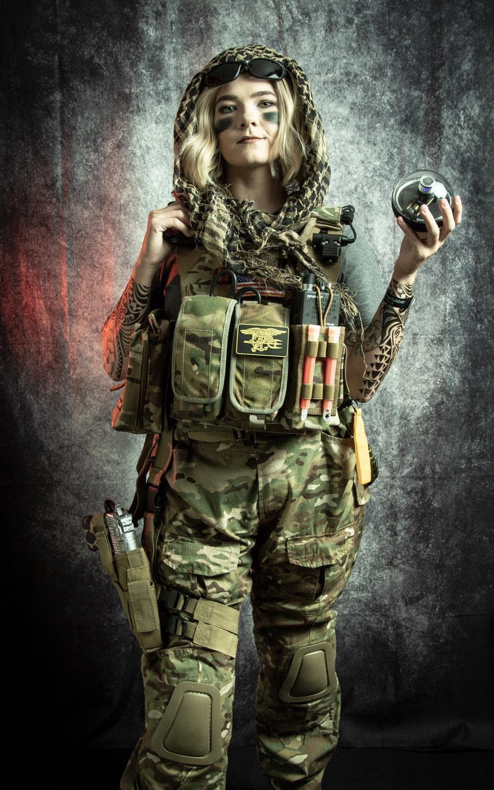 Valkyrie Black Eye R6S Cosplay Prop 3D Printed - Etsy UK