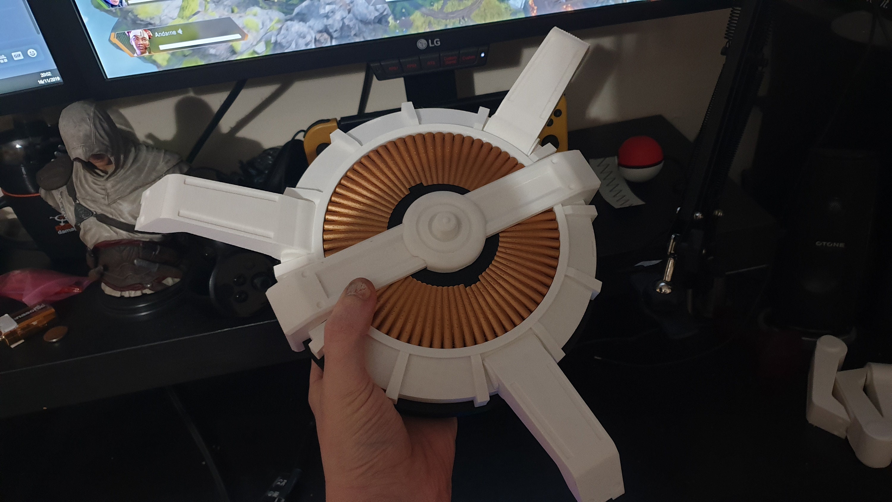 Apex Wattson Pylon Cosplay Prop 3D Printed - Etsy