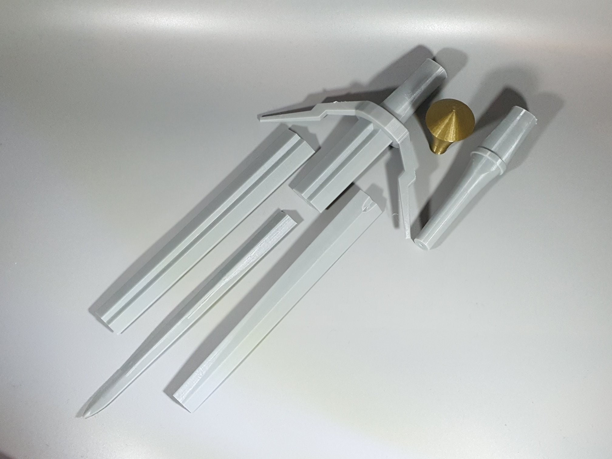 Witcher Silver Sword Kit 3D Printed Cosplay Accessories | Etsy