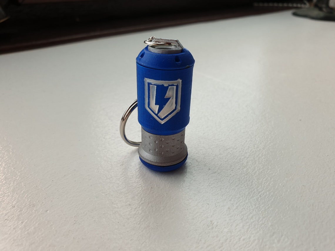 Apex Shield Battery Keyring 3D Printed Keychain | Etsy