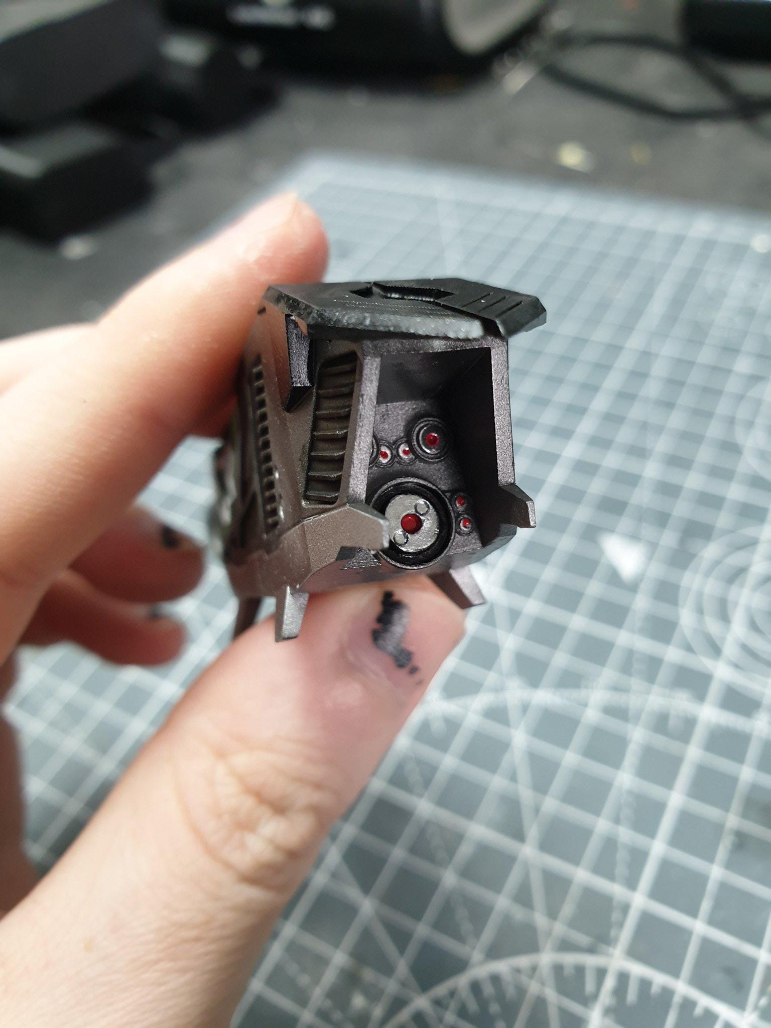 Deimos Deathmark Drone, R6S, Cosplay Prop, 3D Printed - Etsy