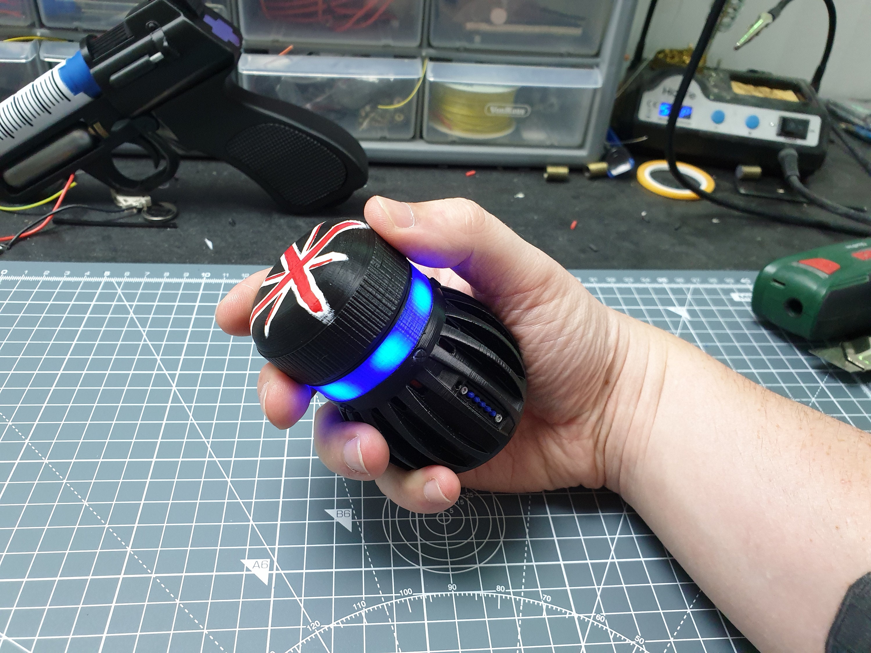 Thatcher EMP R6S Cosplay Prop 3D Printed LED - Etsy UK