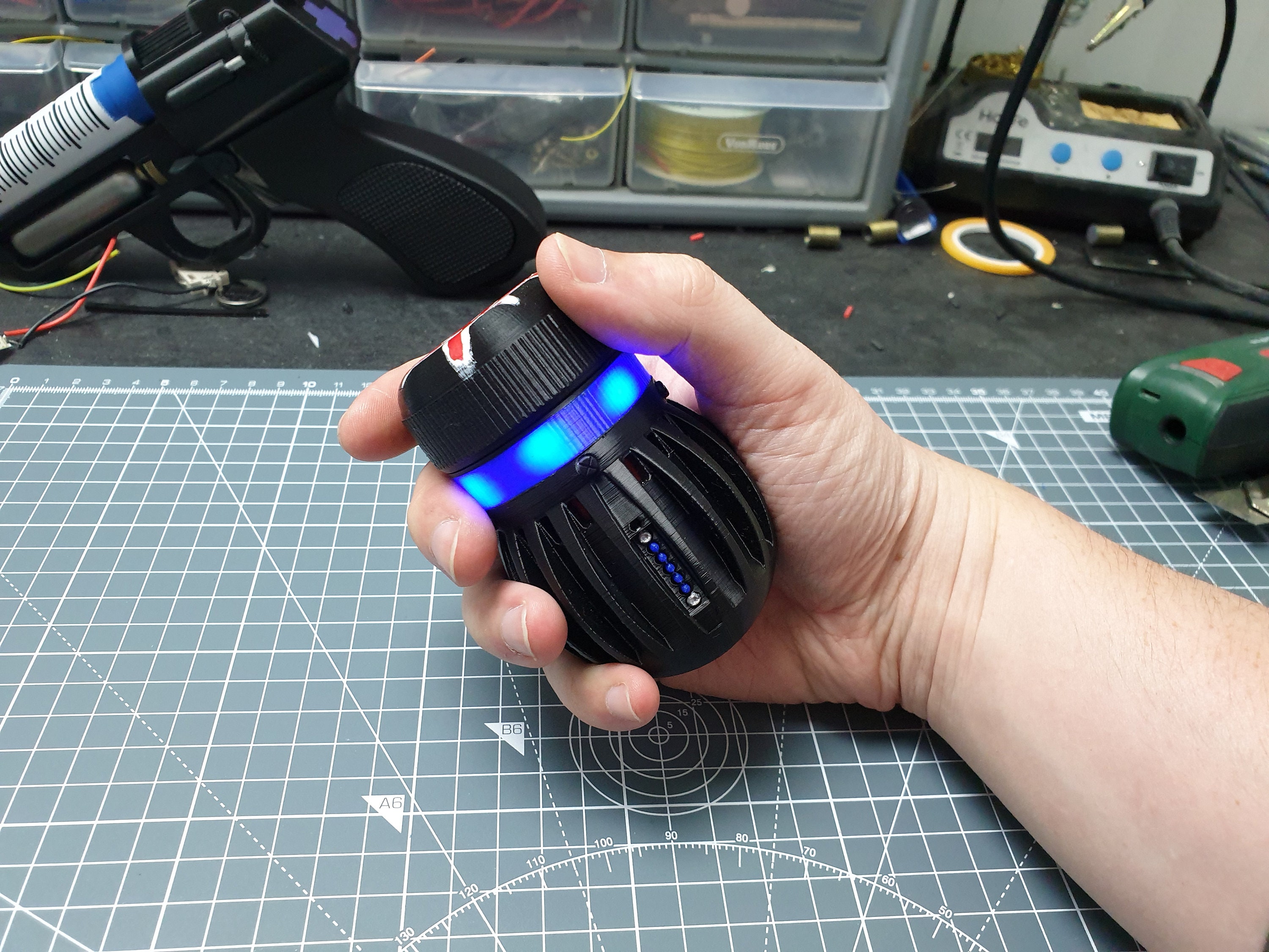 Thatcher EMP R6S Cosplay Prop 3D Printed LED - Etsy UK