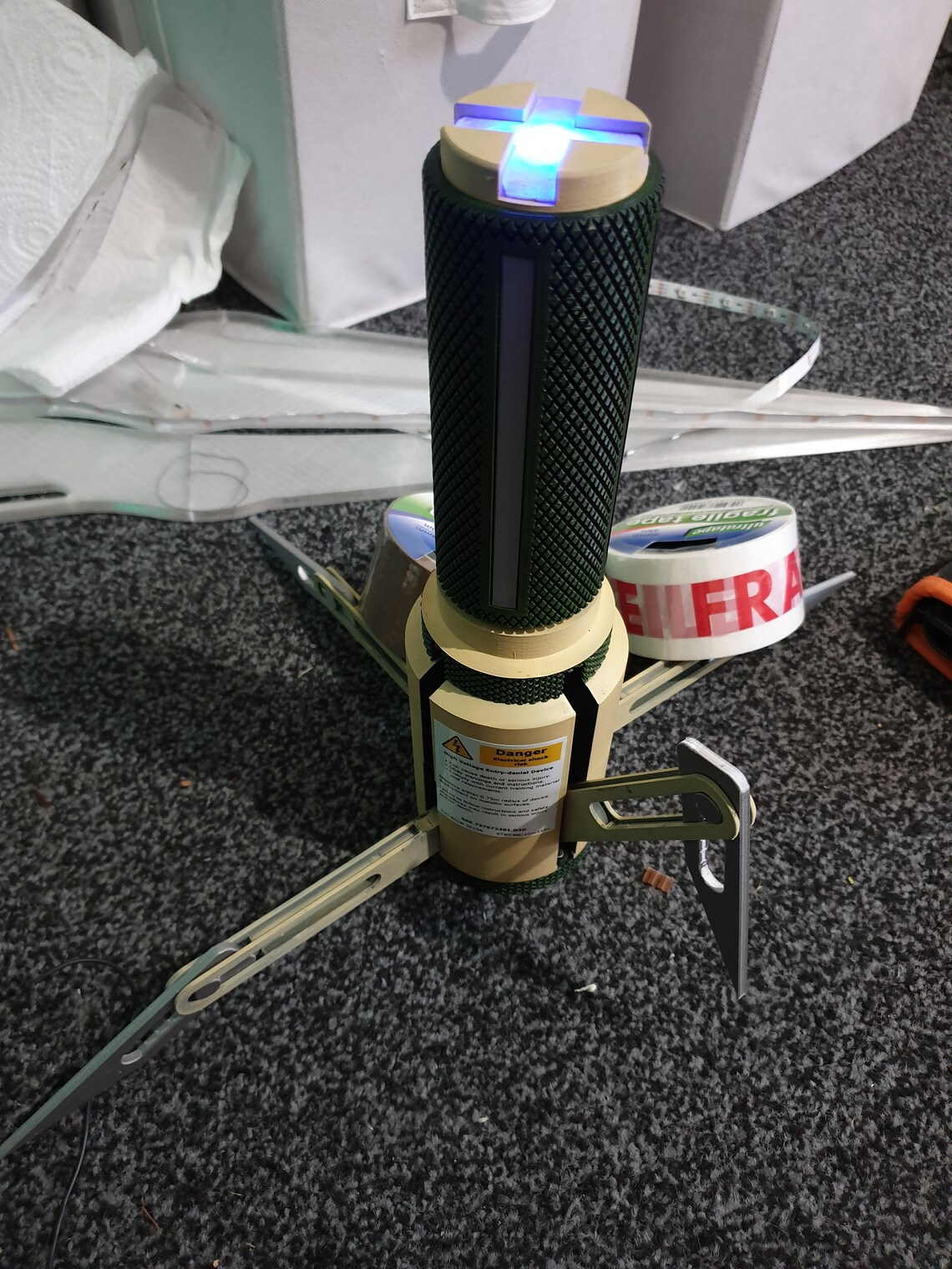 Kaid Electroclaw, R6S, Cosplay Prop, 3D Printed - Etsy