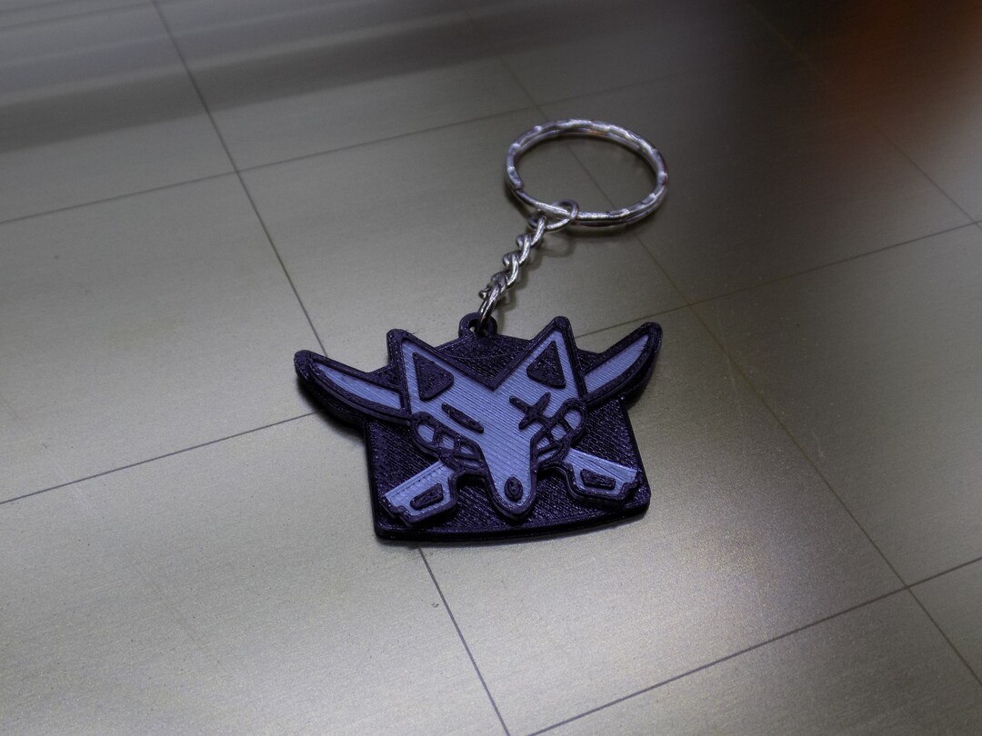 Dirty Bomb Jackal Keyring - Etsy UK