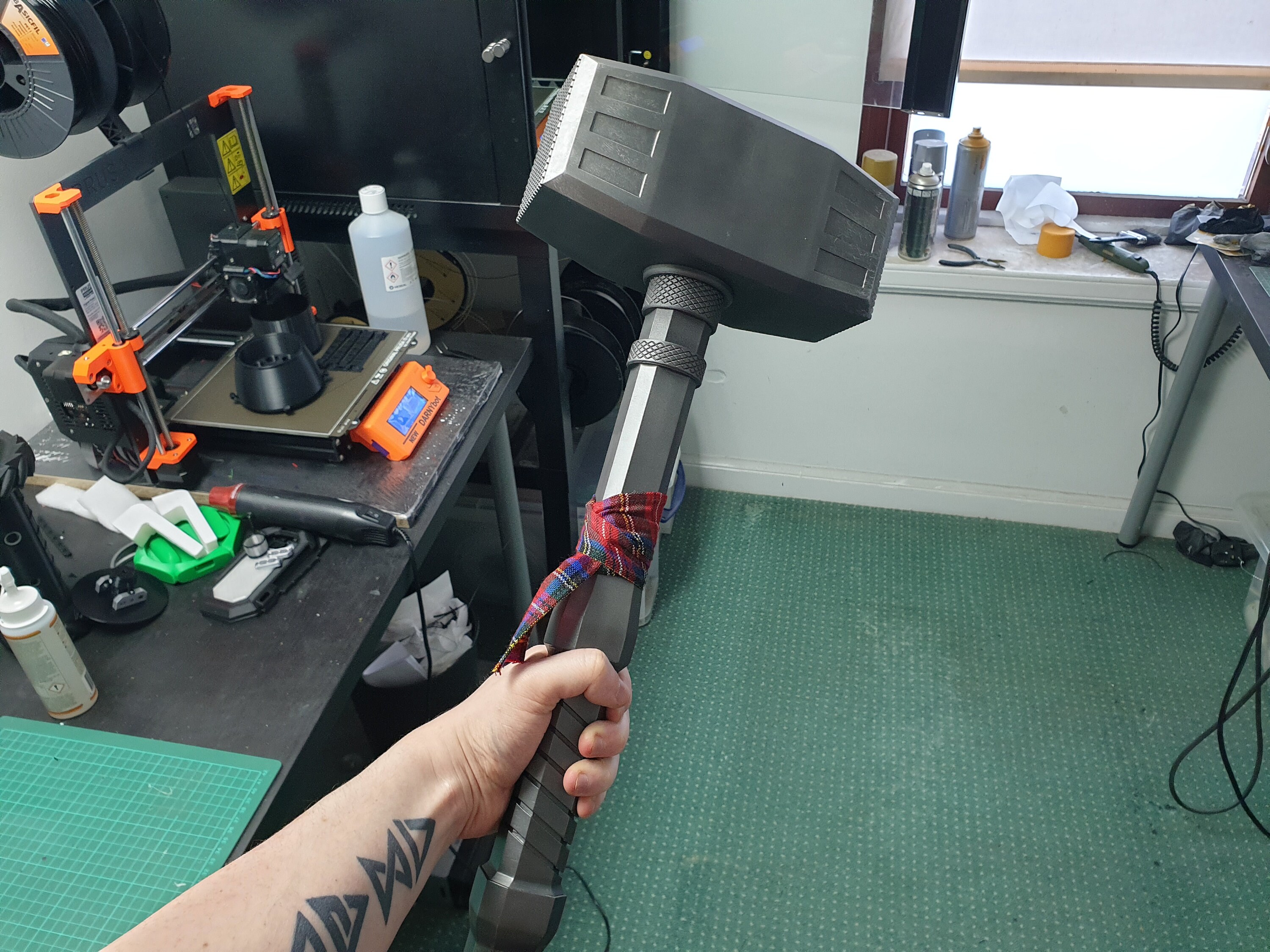 Sledge Caber R6S Six Siege Cosplay Props 3D Print | Etsy Canada