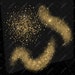 Gold Glitter Clipart: Sparkle Overlays, Christmas Wedding Graphics (PNG ...