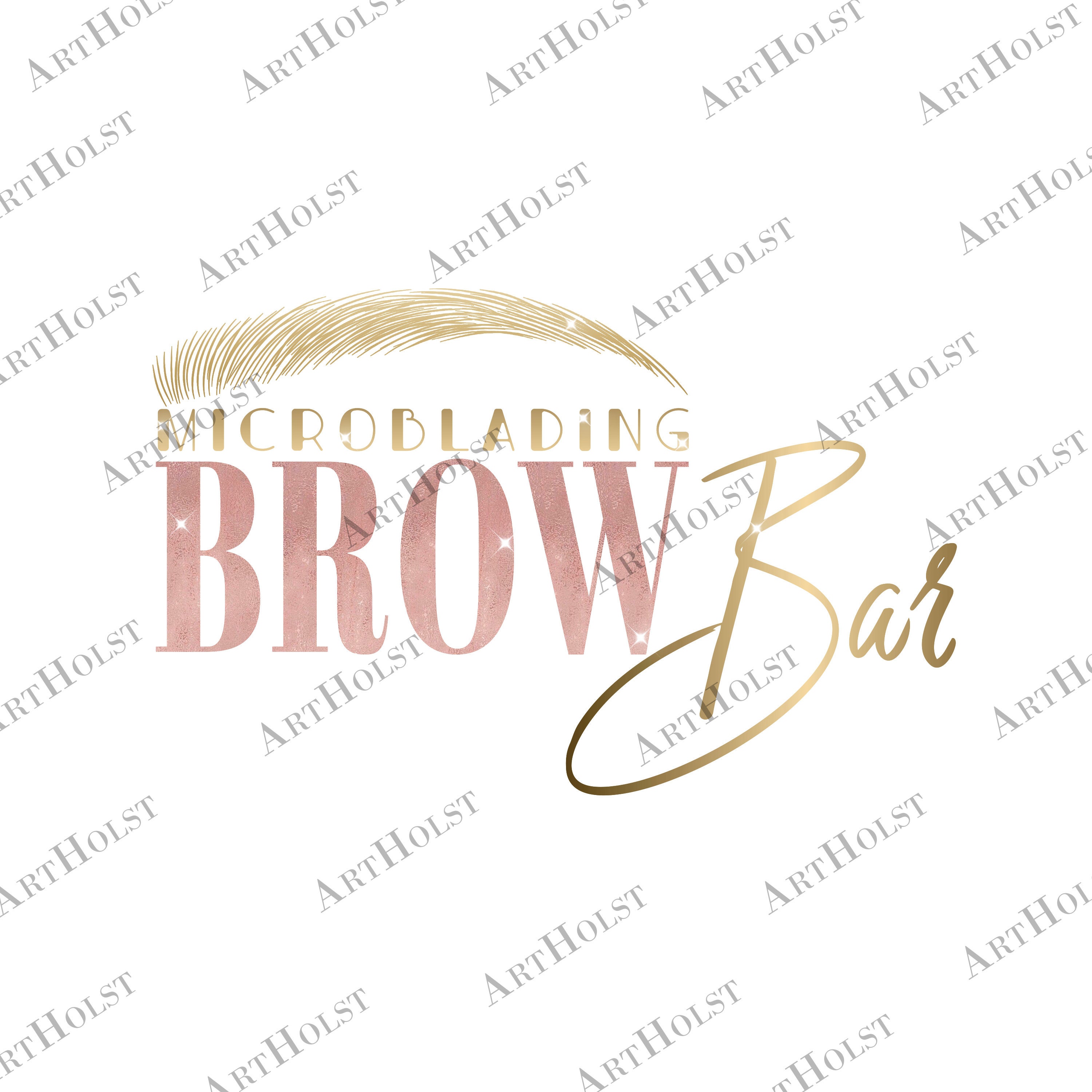 Eyebrow Logo Beauty Logo Microblading Logo Lashes Logo - Etsy