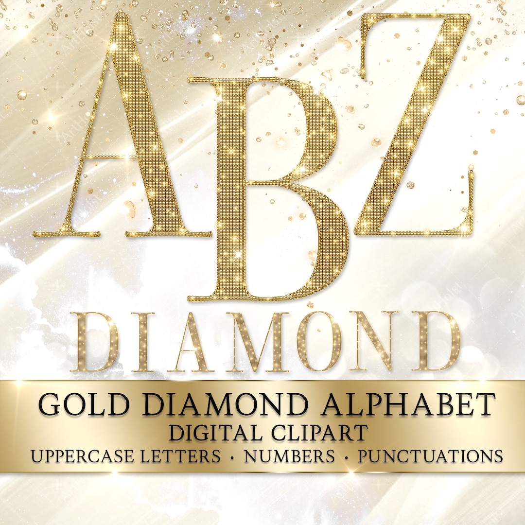 Gold Alphabet PNG, Gold Letters, Sparkling Gold Letters, Wedding ...