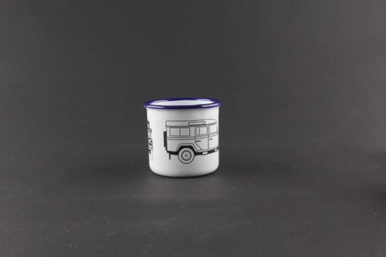 Espresso Enamel Mug - Landrover Defender 90 110 130 Multi Listing ...