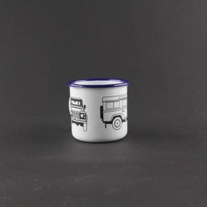 Espresso Enamel Mug - Landrover Defender 90 110 130 Multi Listing ...
