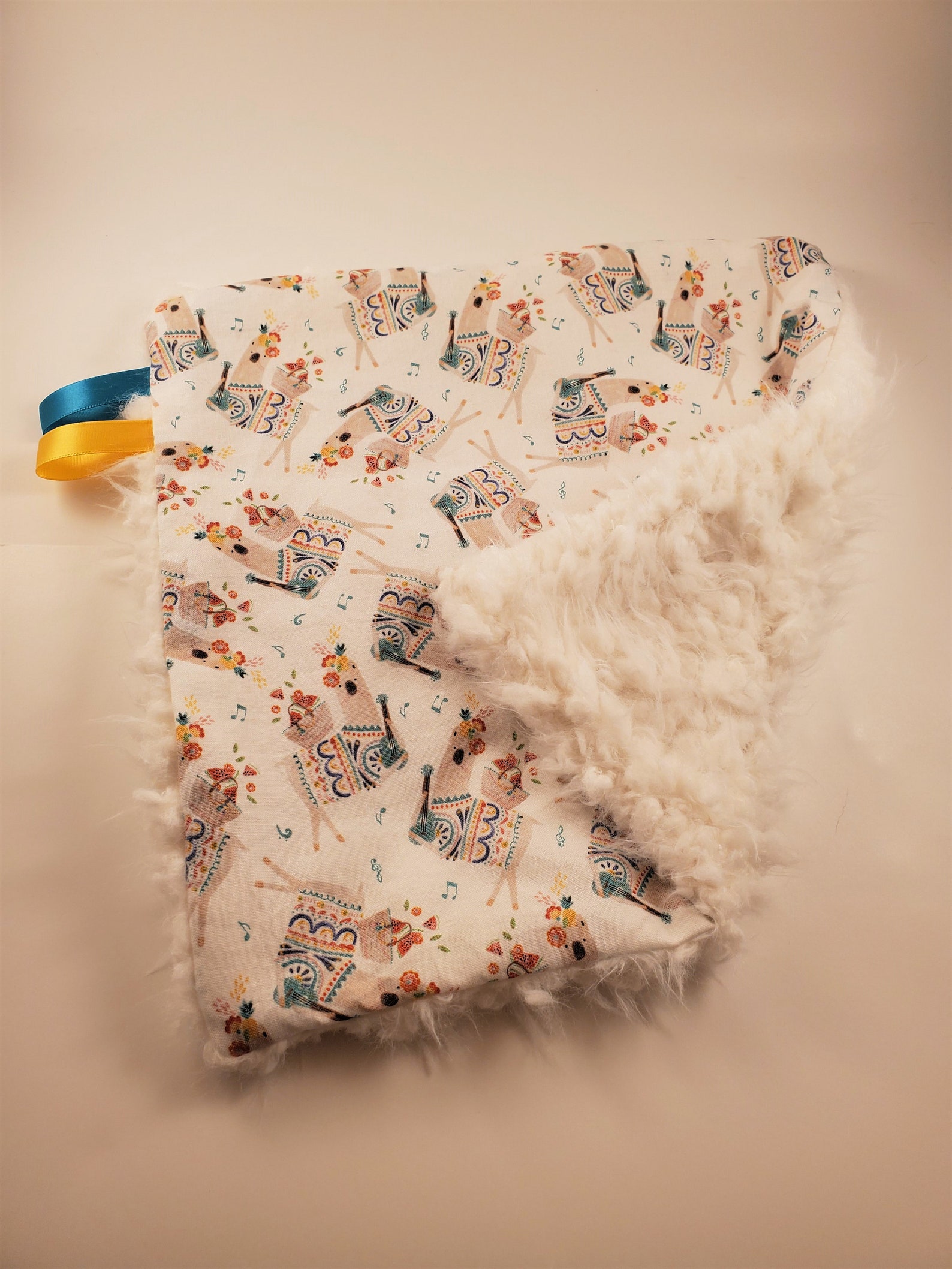 Baby Girl Lovey Llama Fur Animals Musical Llamas Fiesta - Etsy