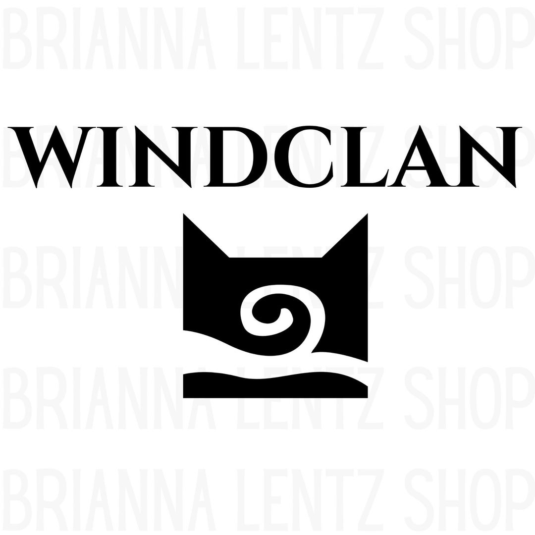 Warrior Cats Windclan Symbols SVG PNG PDF Download File - Etsy