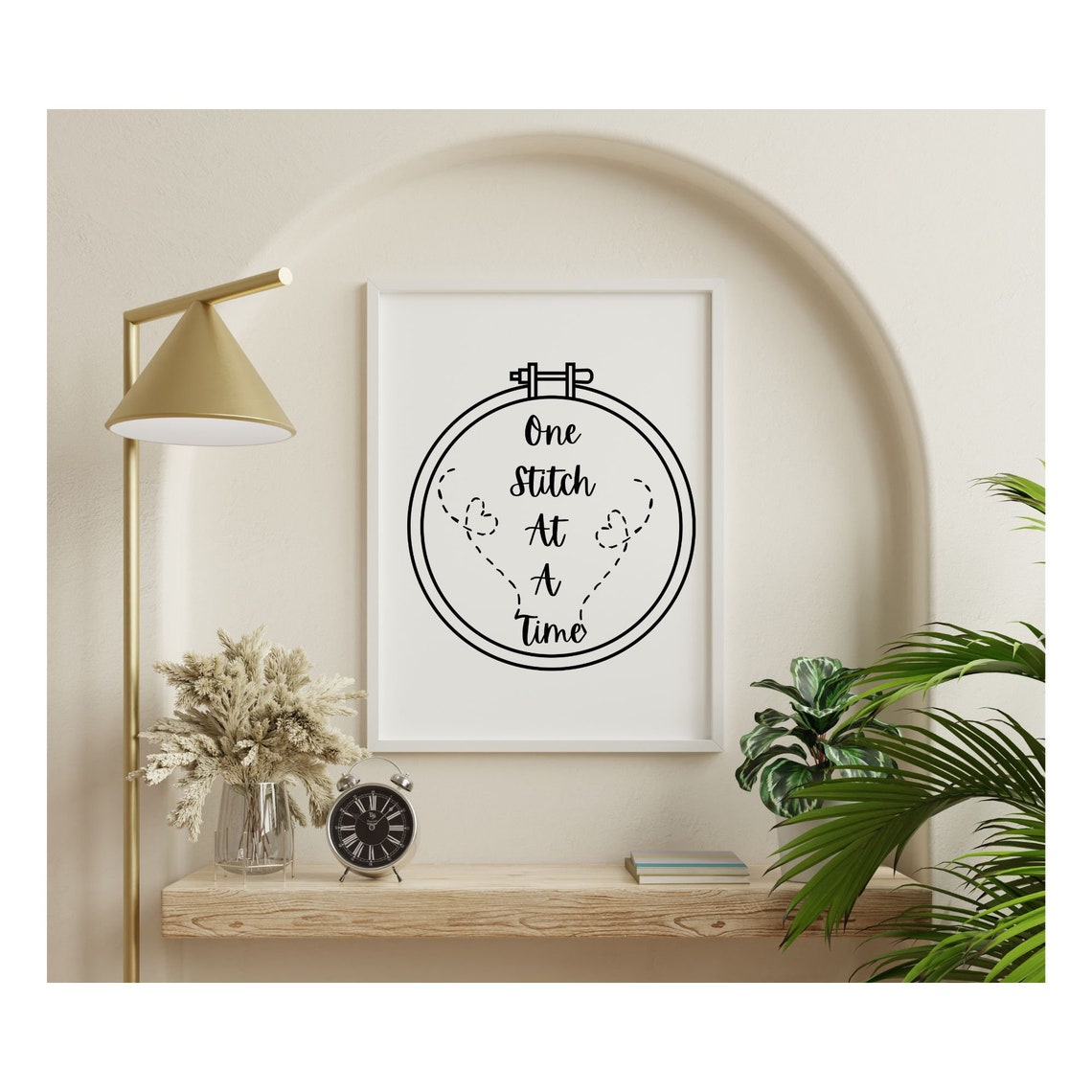 One Stitch at A Time Cross Stitch or Embroidery SVG, PNG, PDF Download ...