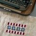 Sawtooth Stars and Stripes Cross Stitch Design Pattern - Etsy