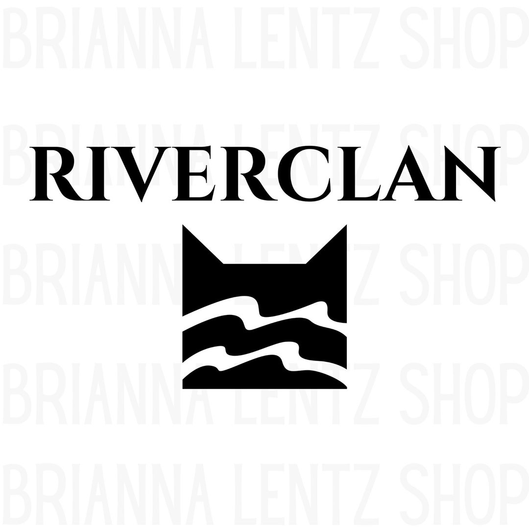 Warrior Cats Riverclan Symbols SVG PNG PDF Download File - Etsy Canada