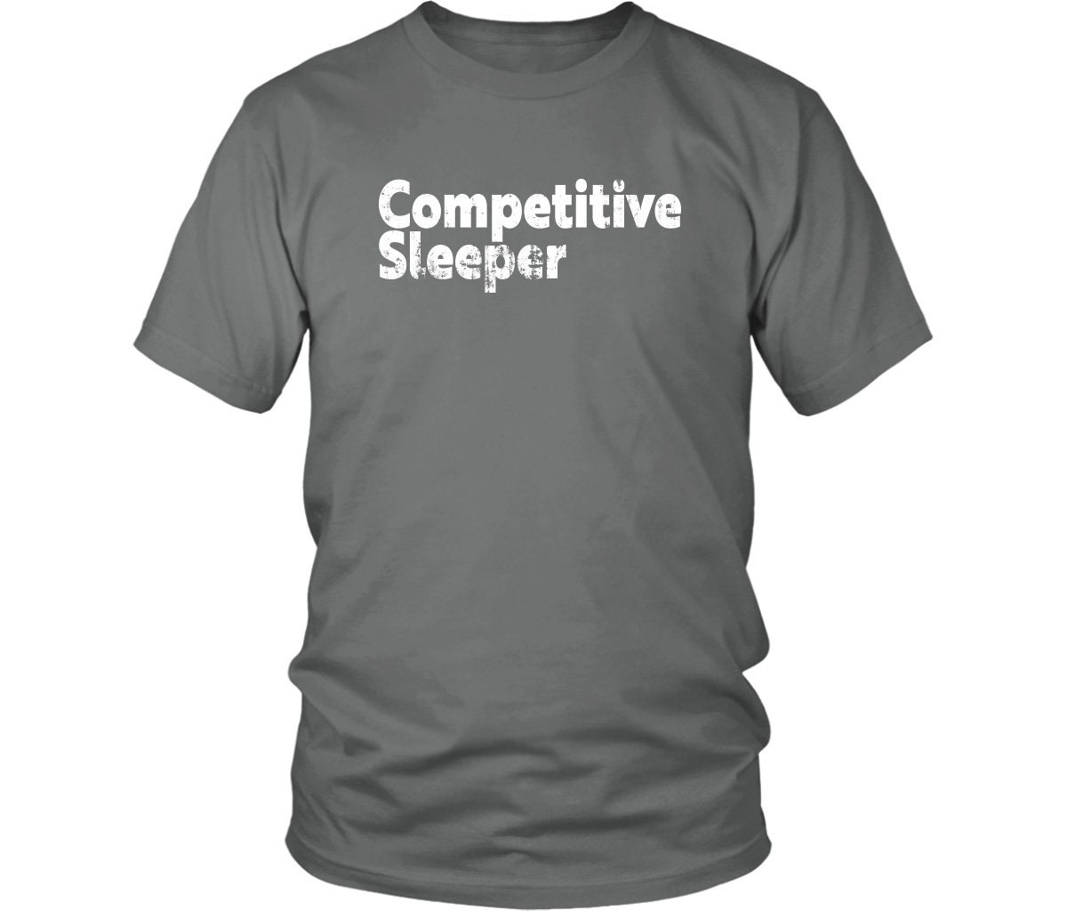 Mens Competitive Sleeper Graphic Tee Funny Dad Shirt Dad, Boyfriend ...