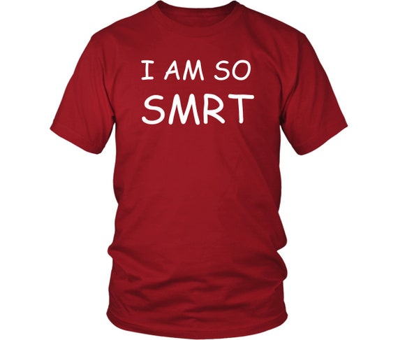 Funny Shirt I Am So Smrt Simpsons quote shirt Men's | Etsy