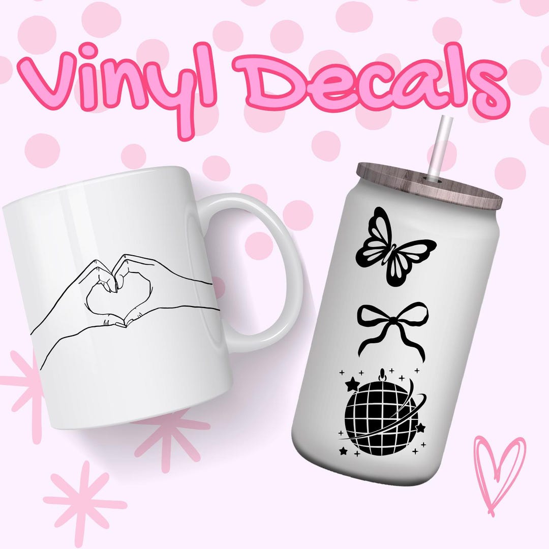 Decals | Girly Vinyl Decal | Pop Singer Inspired Decal Vinyl Sticker ...