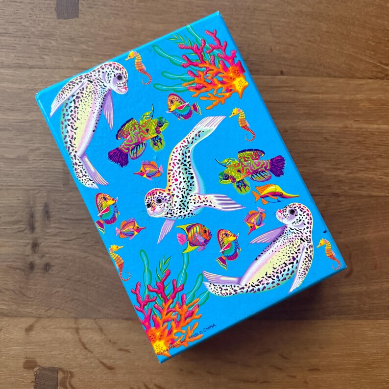 Vintage 1990s Lisa Frank Sea Lion Stationery BOX ONLY - Etsy