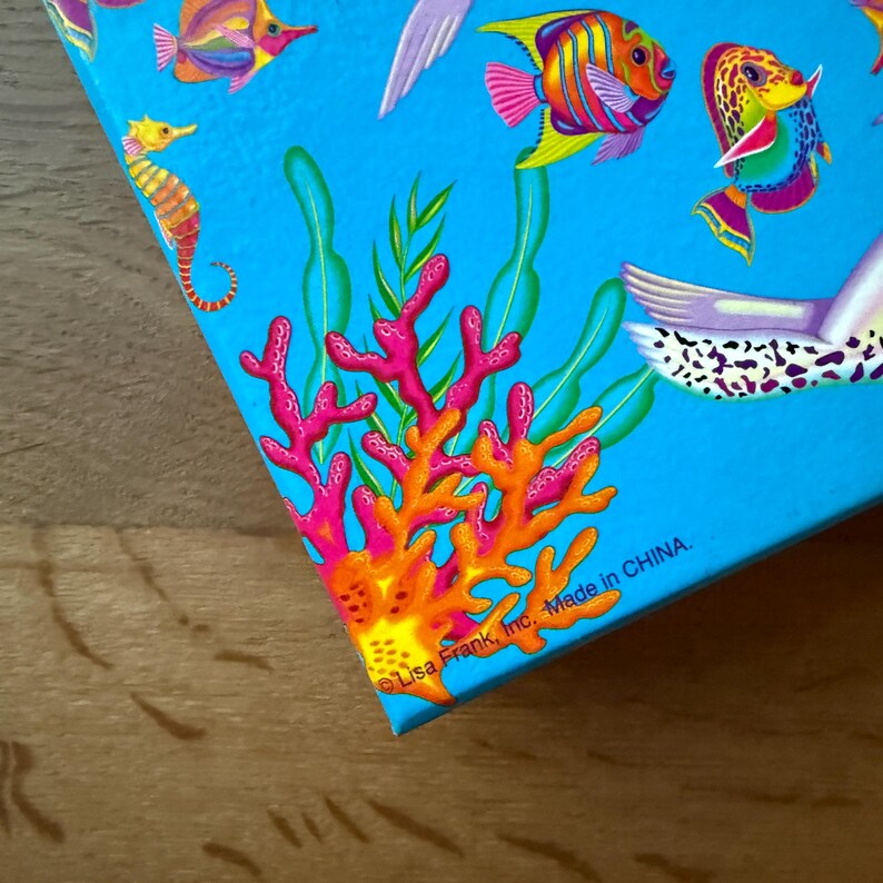 Vintage 1990s Lisa Frank Sea Lion Stationery BOX ONLY - Etsy