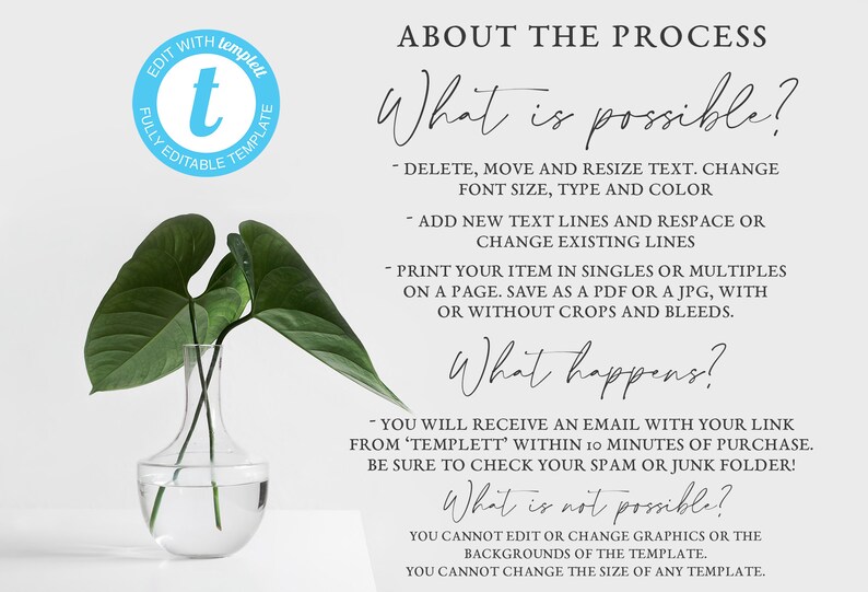 Magnolia Bottle Label Template Baby Shower Bridal Shower | Etsy