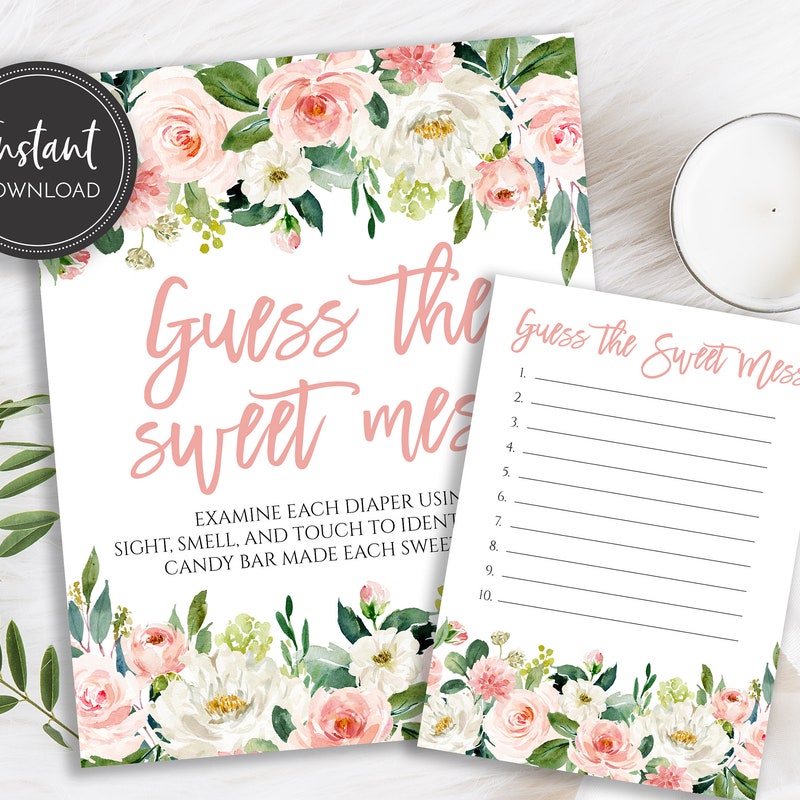 Guess the Sweet Mess - Etsy