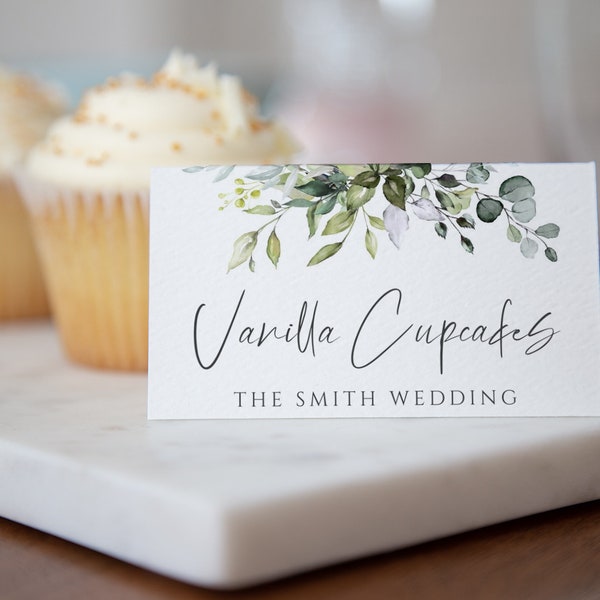 Table Tent Name Card - Etsy