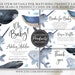 Whale Baby Shower Game Word Scramble Blue White Baby Boy - Etsy