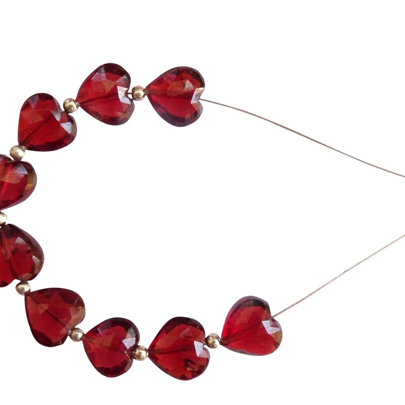 Carved Red Garnet Pendant - Etsy