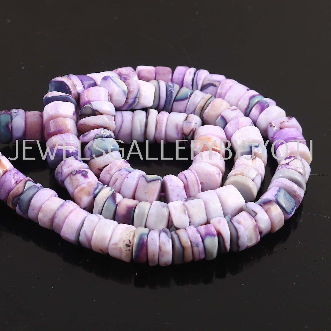 16 Inches Purple Opal Smooth Wheels Purple Opal Wheels - Etsy