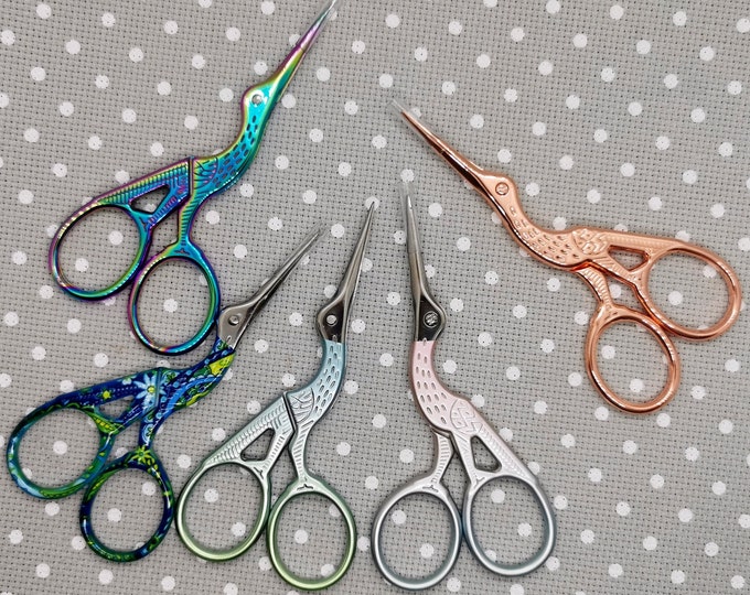 Crane Scissors - Etsy