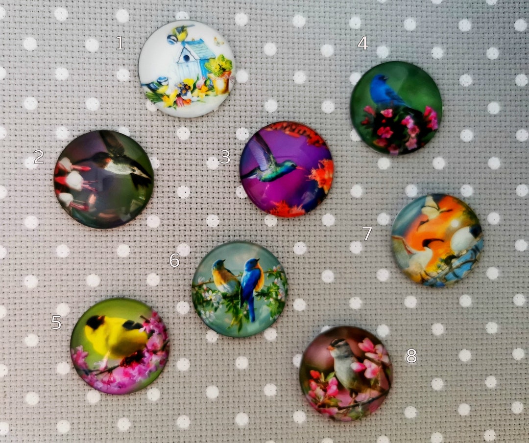 Bird Needle Minder: Cross Stitch Embroidery Accessory - Etsy