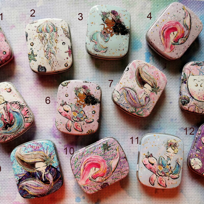 Mermaid Pill Case - Etsy