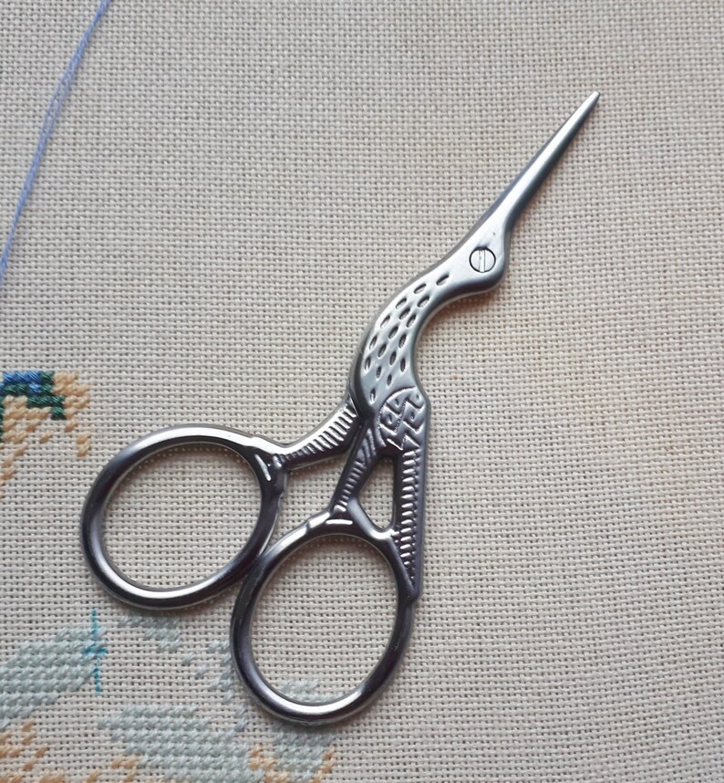 Crane Scissors - Etsy