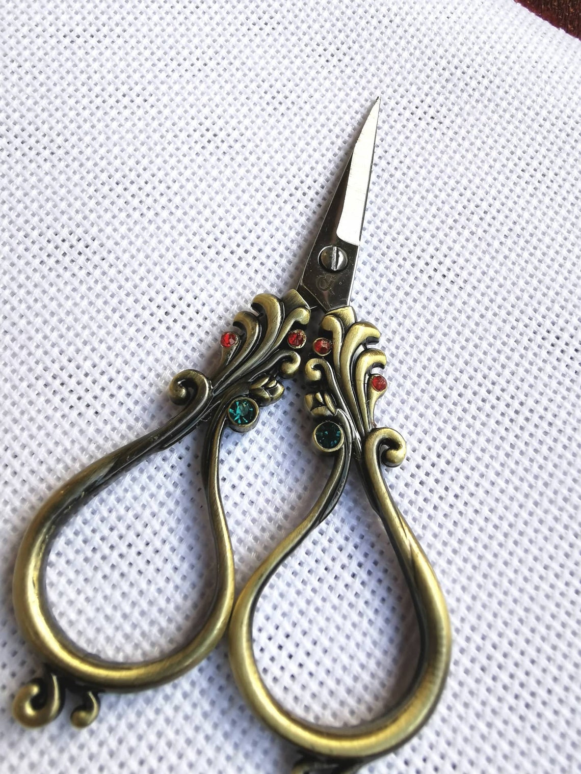 Vintage Scissors for Cross Stitch With Box - Etsy