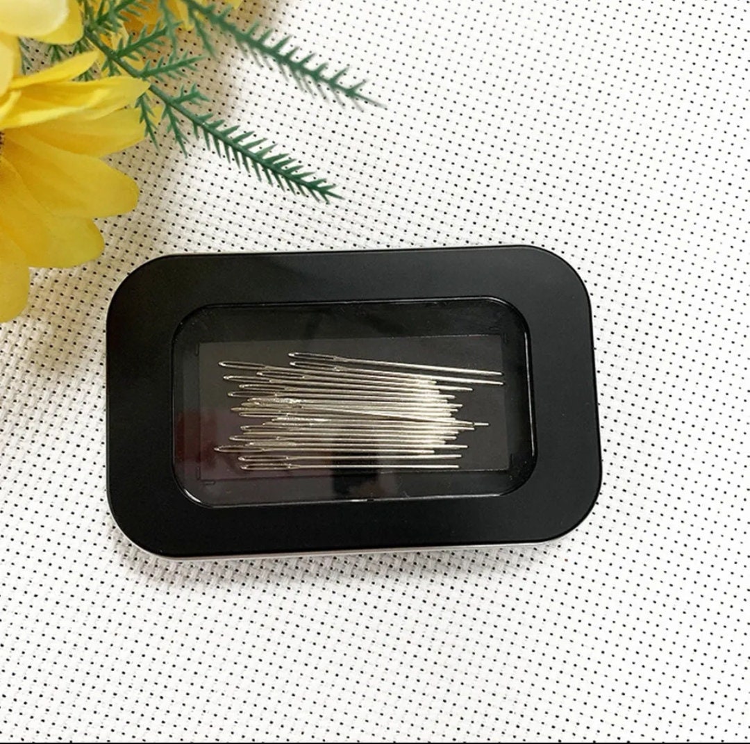 1pc. Magnetic Needle Storage Case / Rectangle Magnetic Needle Keeper ...
