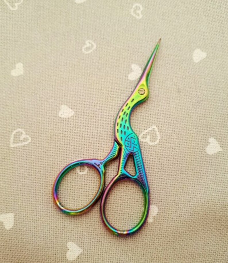 Crane Scissors - Etsy