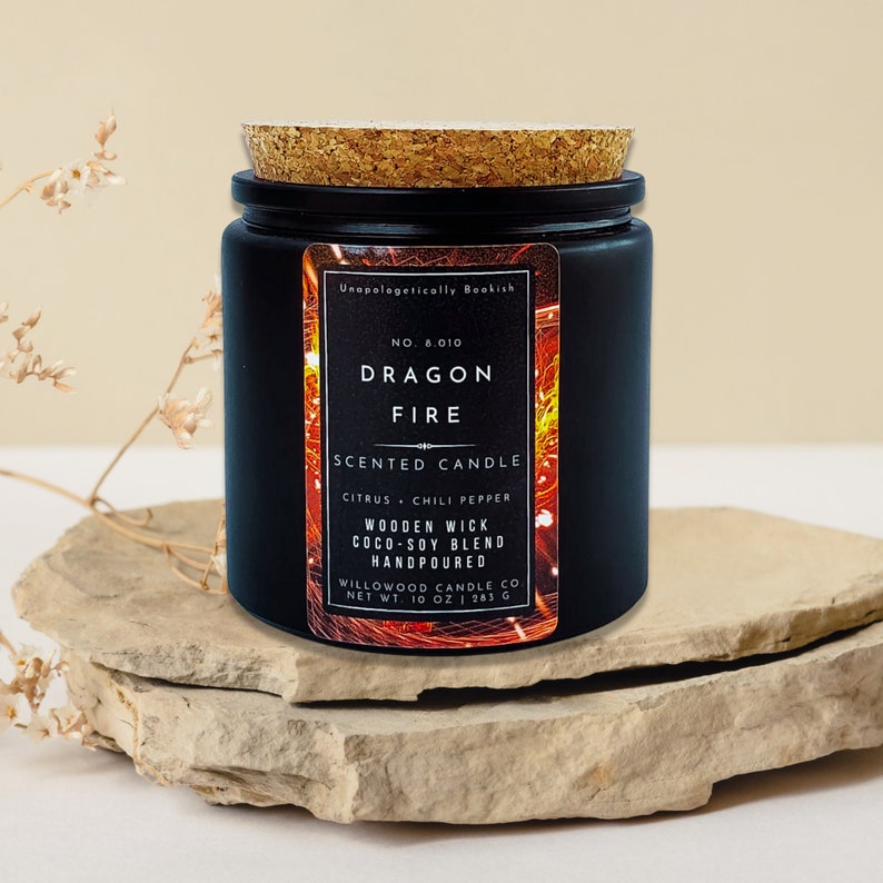 BOOK CANDLES DND Gifts Bookish Candles Autumn Candles | Etsy